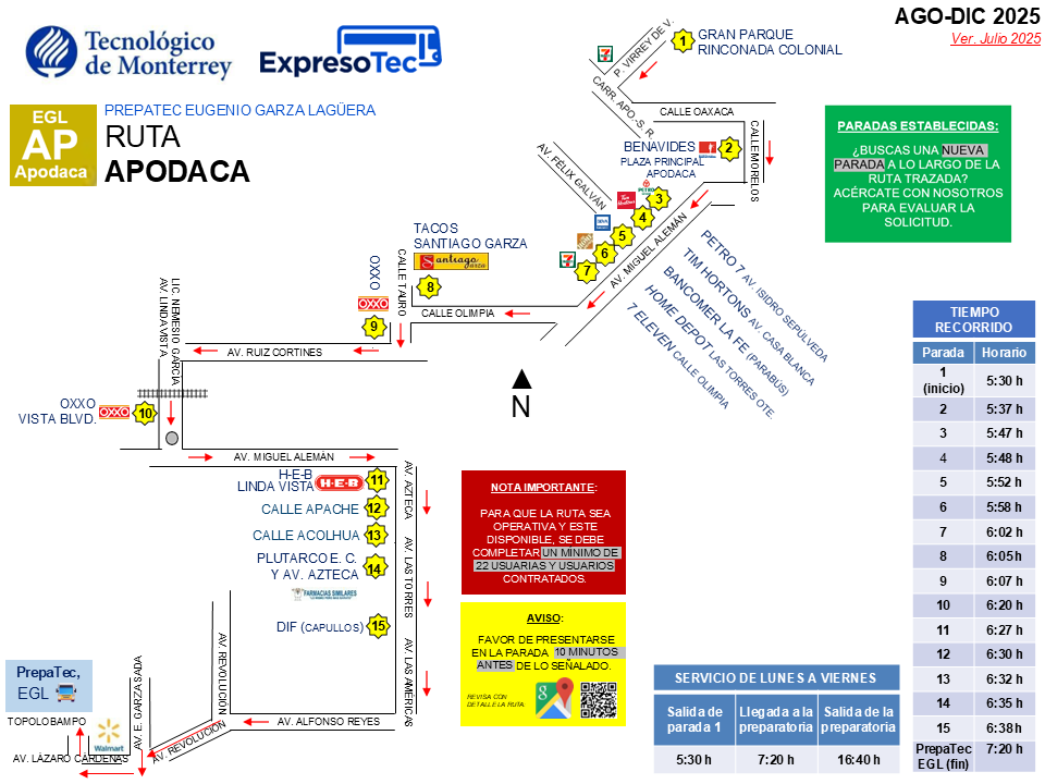 ExpresoTec Monterrey | Movilidad | Tecnológico de Monterrey