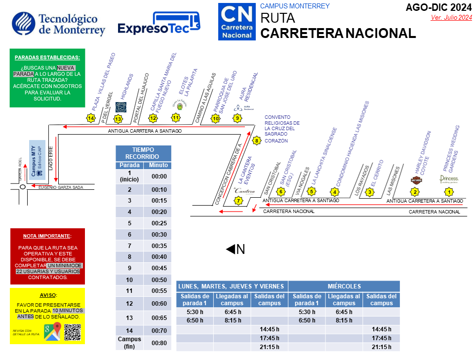ExpresoTec Monterrey | Movilidad | Tecnológico de Monterrey